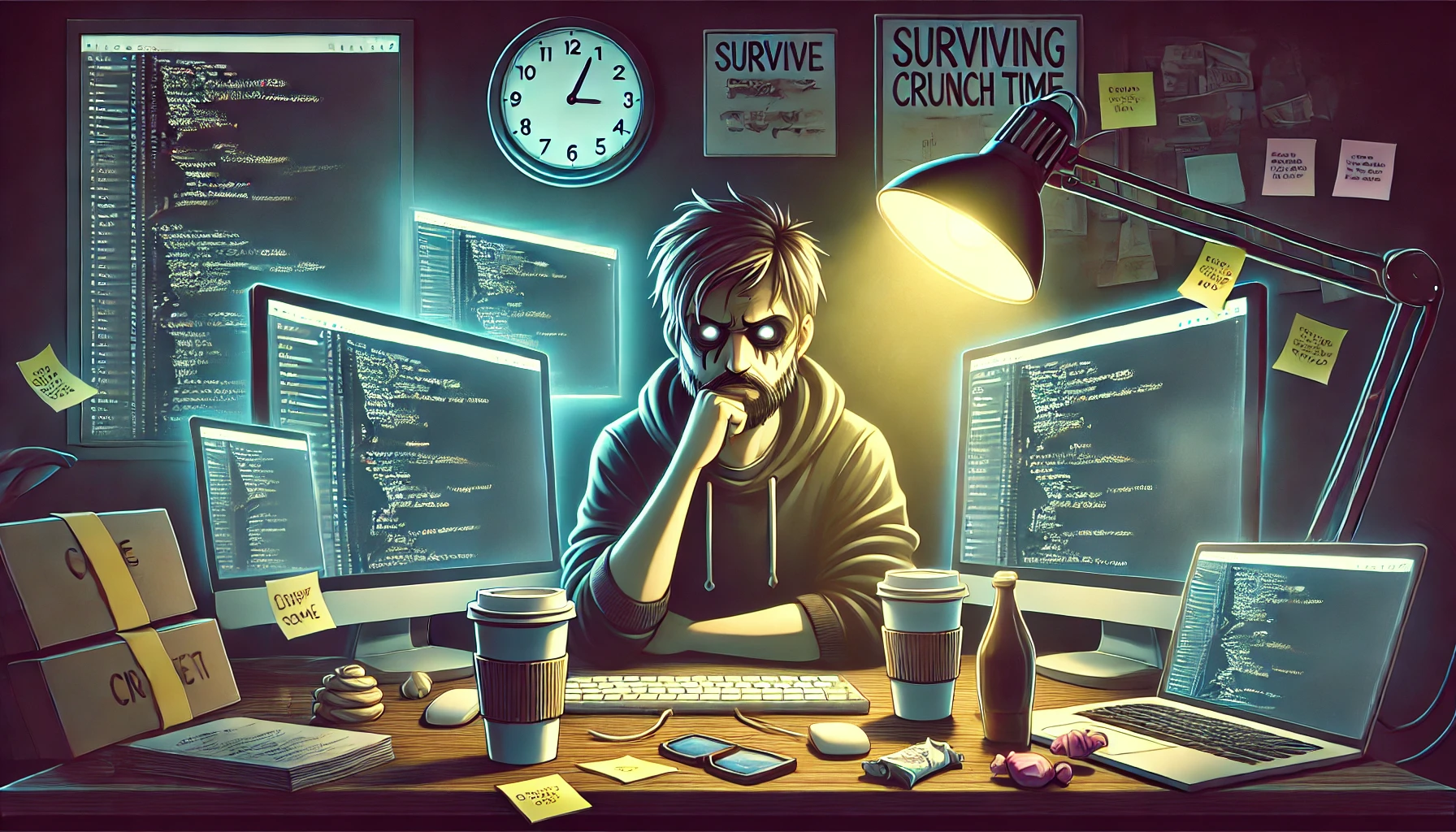 Crunch Time For Developers - How To Survive 💻⚡
